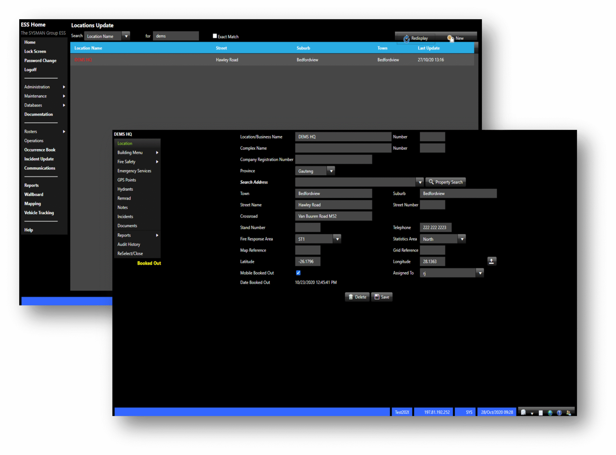 ESS Fire Safety - Sysman